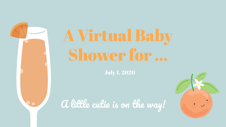 How to Throw an Awesome Virtual Baby Shower - Mom Productivity